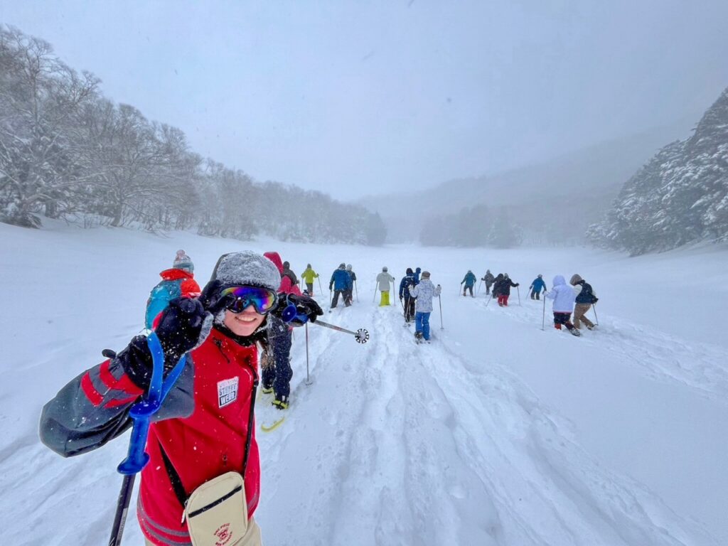 Snowshoe Hiking Tour in Shiga Kogen | Shiga Kogen Nature Conservation ...